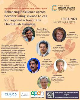 Regional adaptation planning for addressing transboundary climate risks